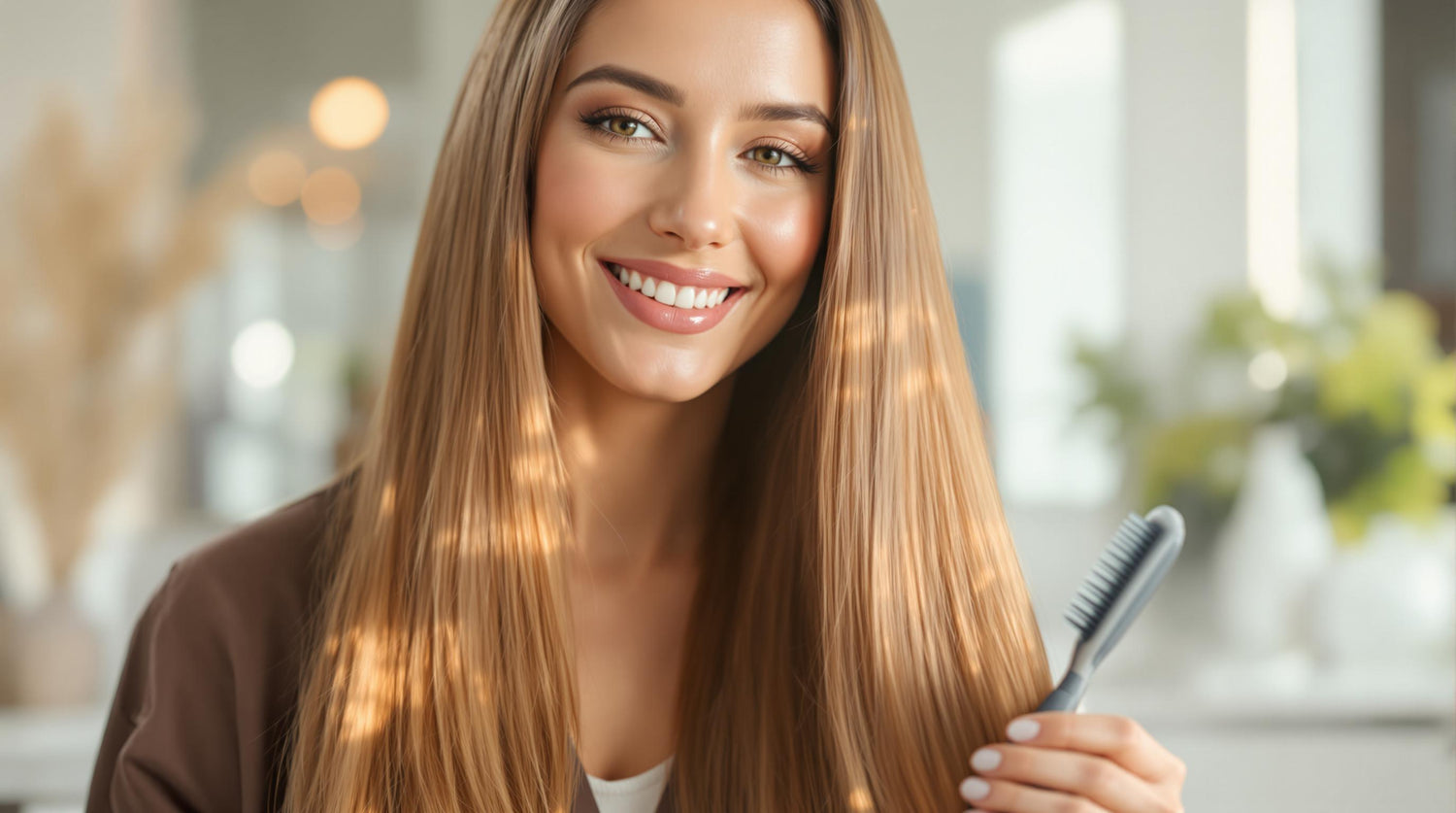 How to Brush Hair Extensions Correctly – purehairexperience